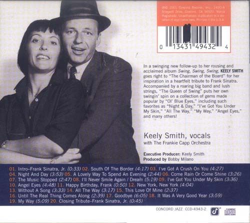 CD - Keely Smith – Keely Sings Sinatra – IMP (US) Digipack ...