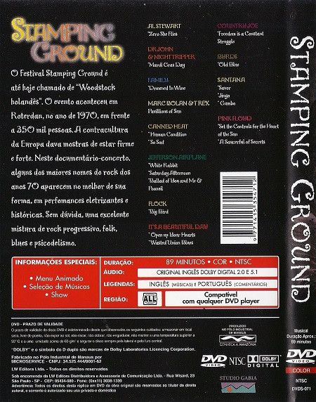 DVD – Stamping Ground (Novo lacrado) - Colecionadores Discos - vários ...