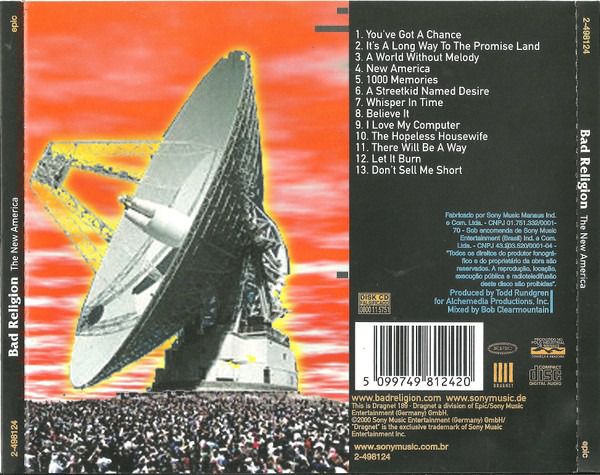 Bad Religion - Colecionadores Discos - vários títulos em Vinil, CD, Blu ...
