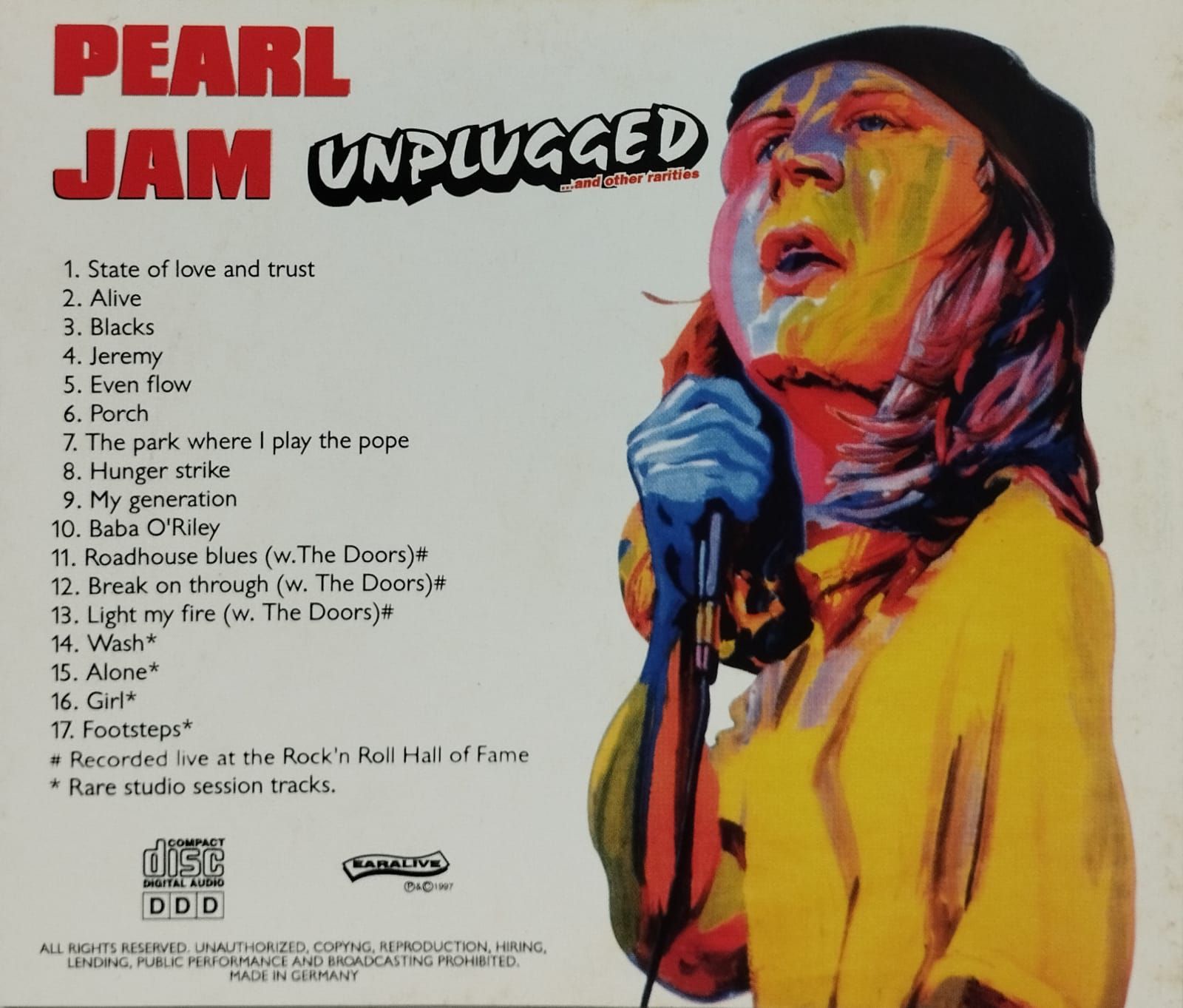 Pearl Jam - Colecionadores Discos - vários títulos em Vinil, CD, Blu ...