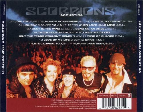 CD - Scorpions – Acoustica - Colecionadores Discos - vários títulos em ...