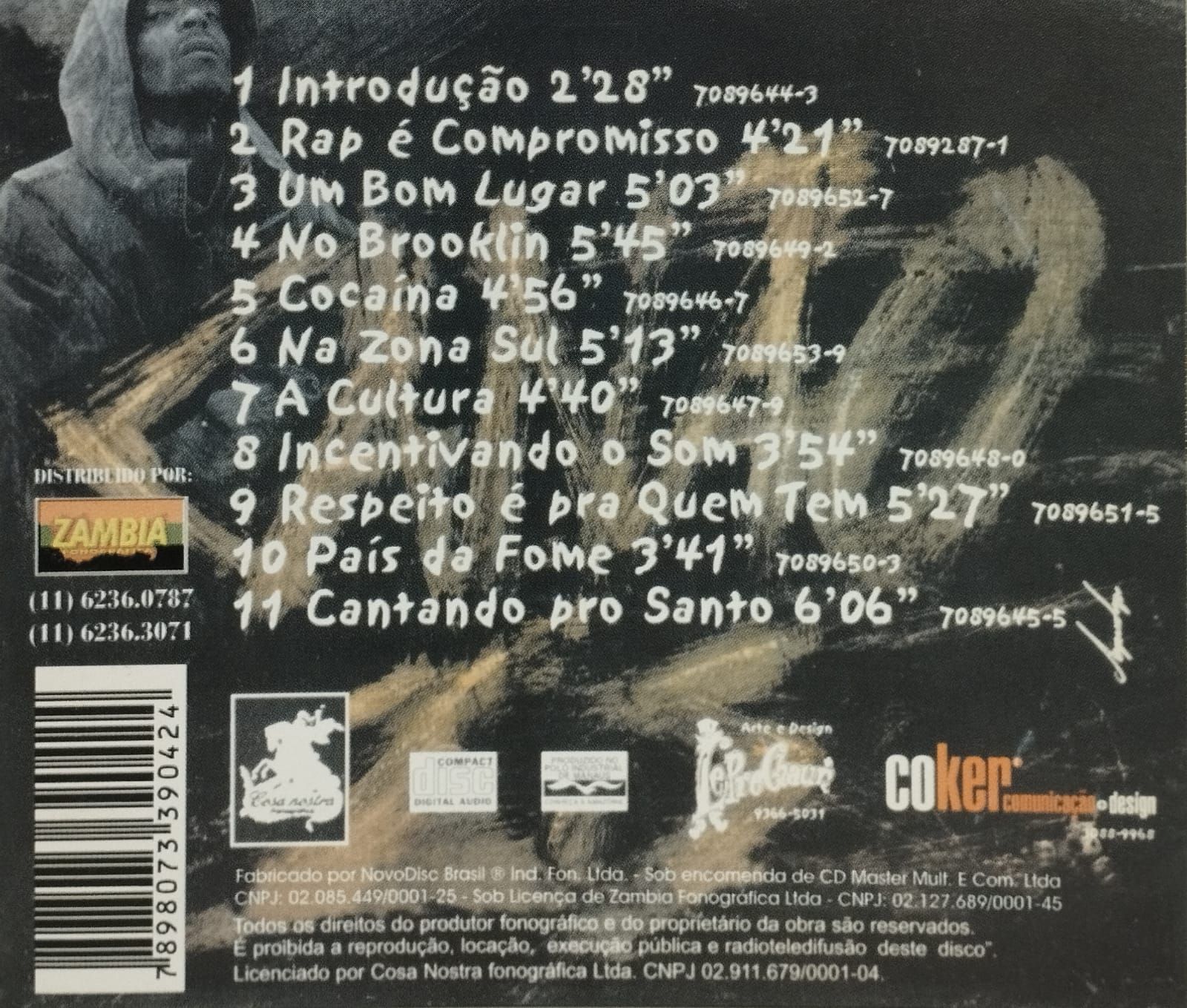 CD - Sabotage – Rap É Compromisso - Colecionadores Discos - vários ...