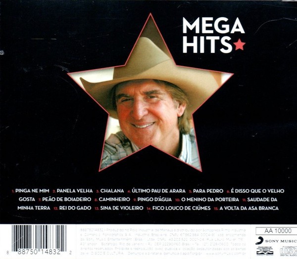 CD - Sérgio Reis – Mega Hits - Colecionadores Discos - vários títulos em Vinil, CD, Blu-ray e DVD