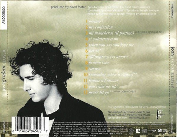 Josh Groban - Colecionadores Discos - vários títulos em Vinil, CD, Blu ...