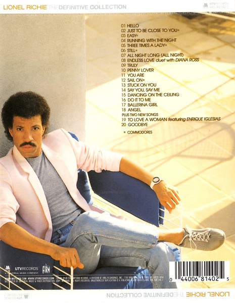 Lionel Richie - Colecionadores Discos - vários títulos em Vinil, CD ...
