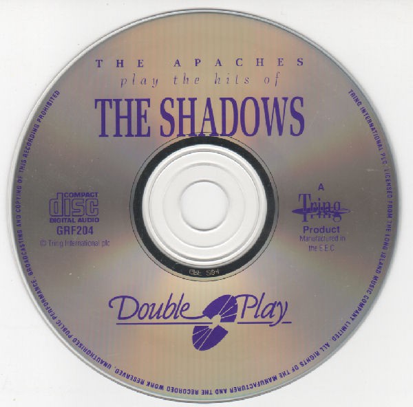 The Apaches – Play The Hits Of The Shadows - Colecionadores Discos ...