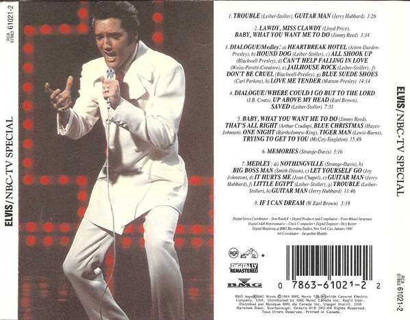 CD - Elvis Presley – NBC-TV Special ( IMP - USA ) - Colecionadores ...