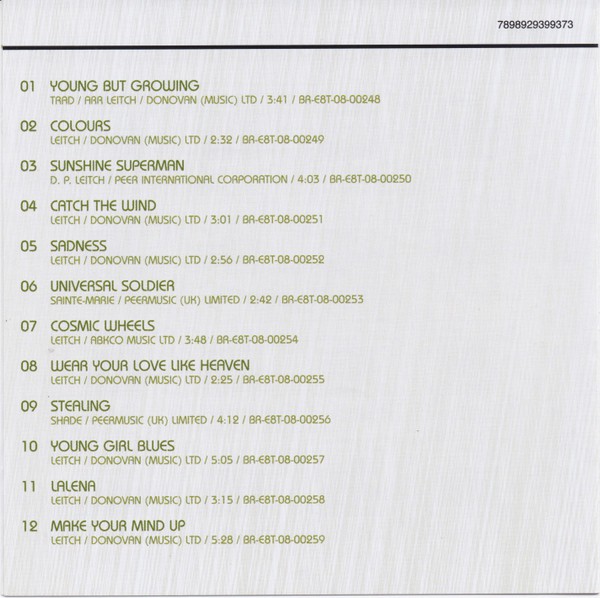 Donovan – The Best Of Donovan Live - Colecionadores Discos - vários ...