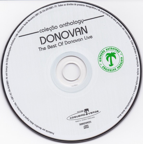 Donovan – The Best Of Donovan Live - Colecionadores Discos - vários ...