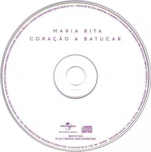 CD - Maria Rita – Coração A Batucar - Colecionadores Discos - vários ...