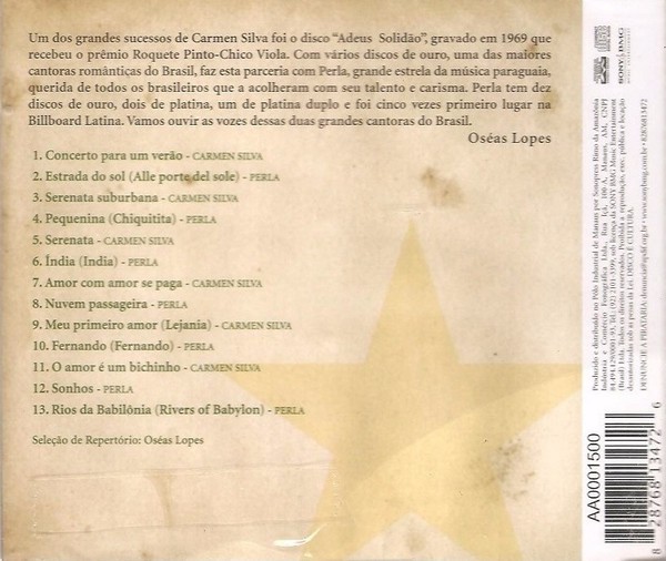 CD - Carmen Silva & Perla – Brasil Popular - Colecionadores Discos - vários títulos em Vinil, CD ...