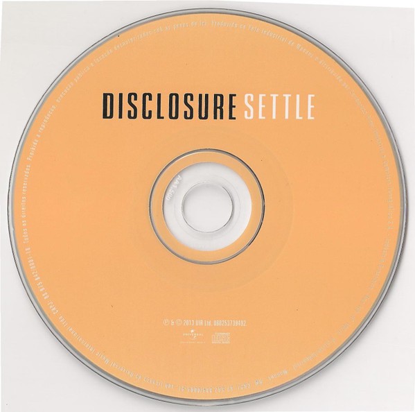 CD - Disclosure – Settle ( DJ ) - Colecionadores Discos - vários ...