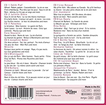 BOX - Ladies First Chanson Collection Compilation (10 CDS ...