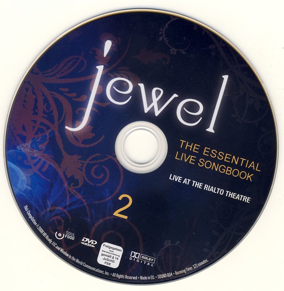 DVD - Jewel – The Essential Live Songbook ( Digipack ) - Colecionadores ...