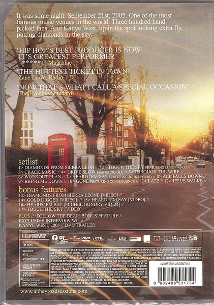 DVD - kanYe West - late orchestration - Colecionadores Discos - vários ...