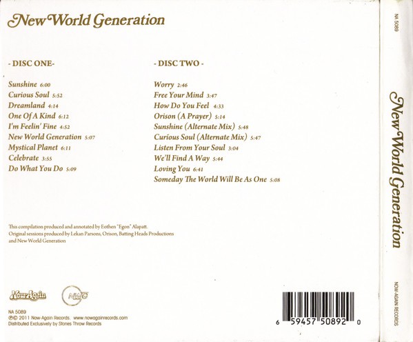 CD - New World Generation – NWG ( Digipack ) - (Importado ...