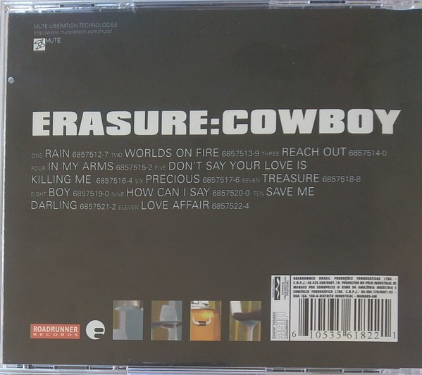 CD - Erasure – Cowboy - Colecionadores Discos - vários títulos em Vinil ...