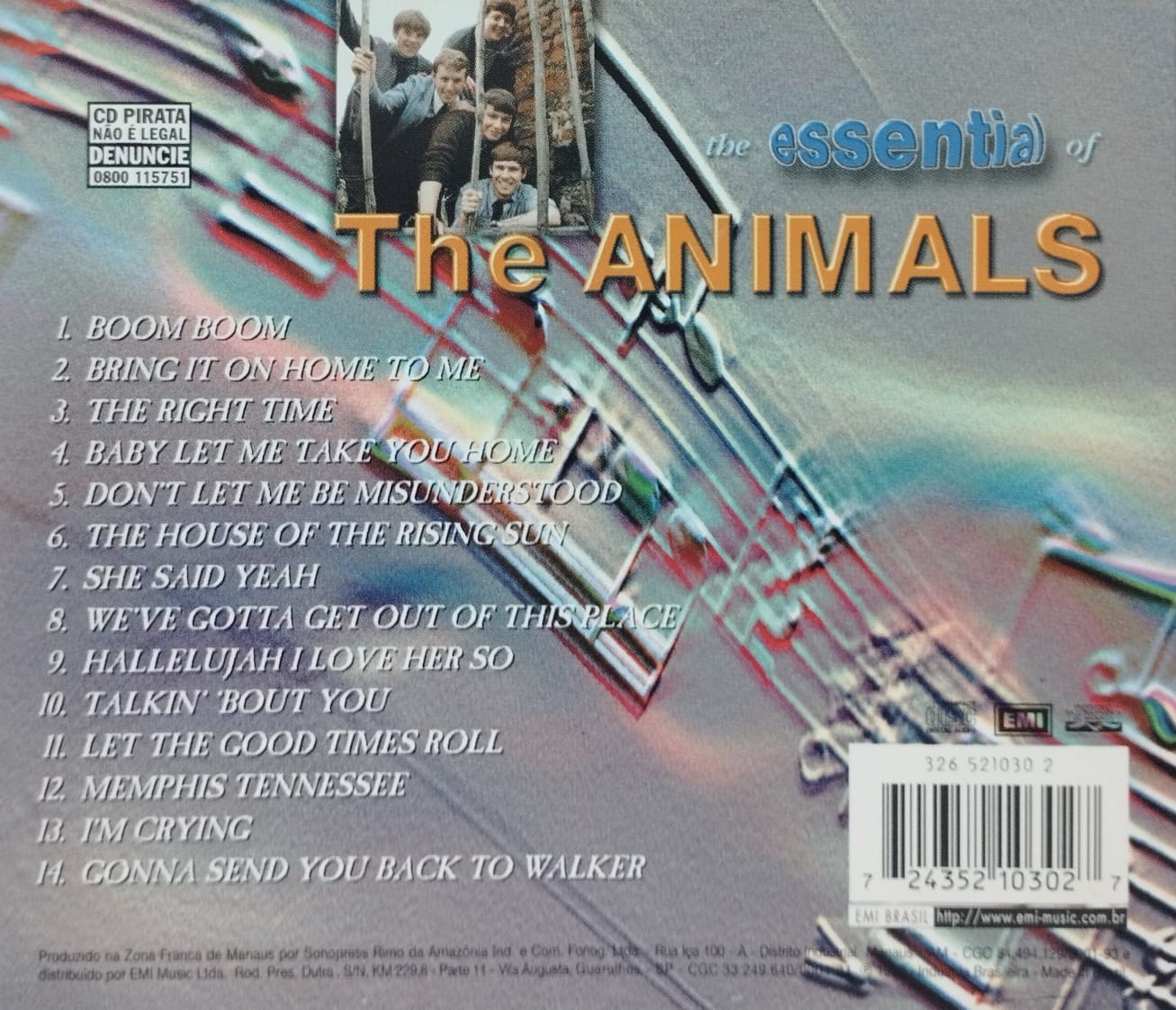 The Animals - Colecionadores Discos - vários títulos em Vinil, CD, Blu ...