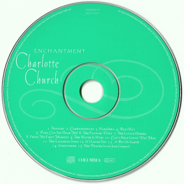 CD - Charlotte Church – Enchantment - Colecionadores Discos - vários ...