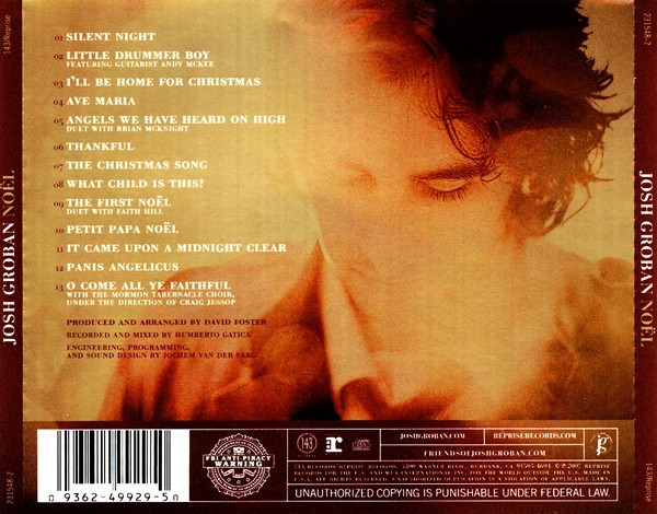 CD - Josh Groban – Noel ( Importado ) - Colecionadores Discos - vários ...