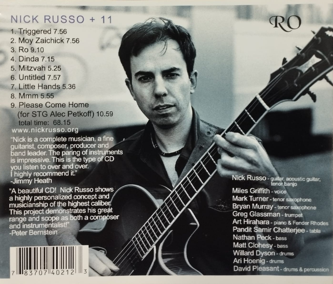 Nick Russo - Colecionadores Discos - vários títulos em Vinil, CD, Blu-ray e DVD