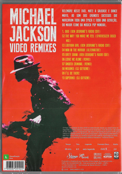 Michael Jackson – Video Remixes - Colecionadores Discos - vários ...