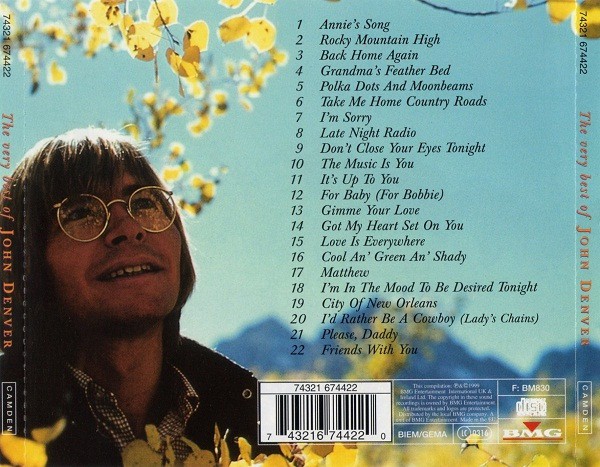 CD - John Denver – The Very Best Of John Denver - Colecionadores Discos ...