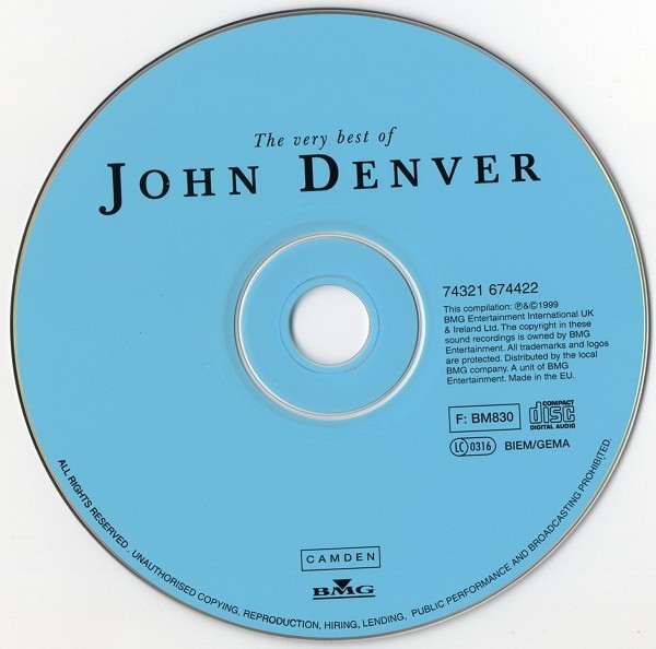 CD - John Denver – The Very Best Of John Denver - Colecionadores Discos ...