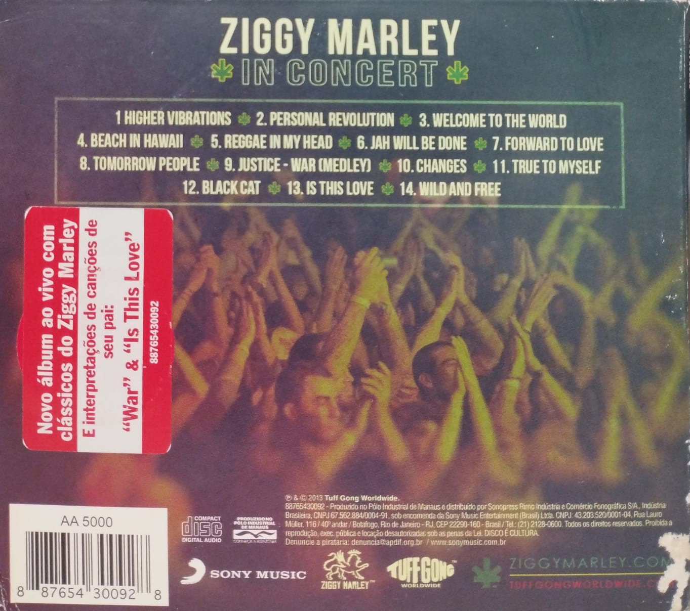 Ziggy Marley - Colecionadores Discos - vários títulos em Vinil, CD, Blu ...