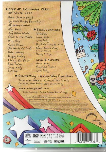 DVD MIKA – Live In Cartoon Motion - Colecionadores Discos - vários ...