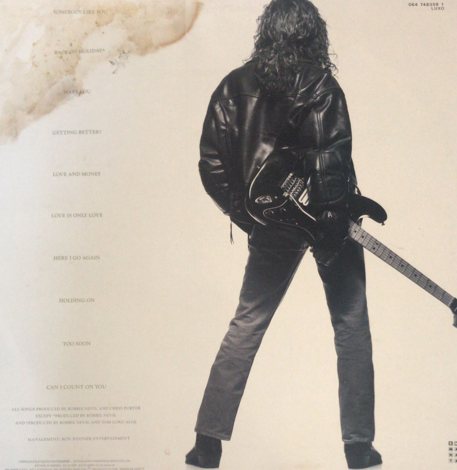 LP Robbie Nevil – A Place Like This - Colecionadores Discos - vários ...