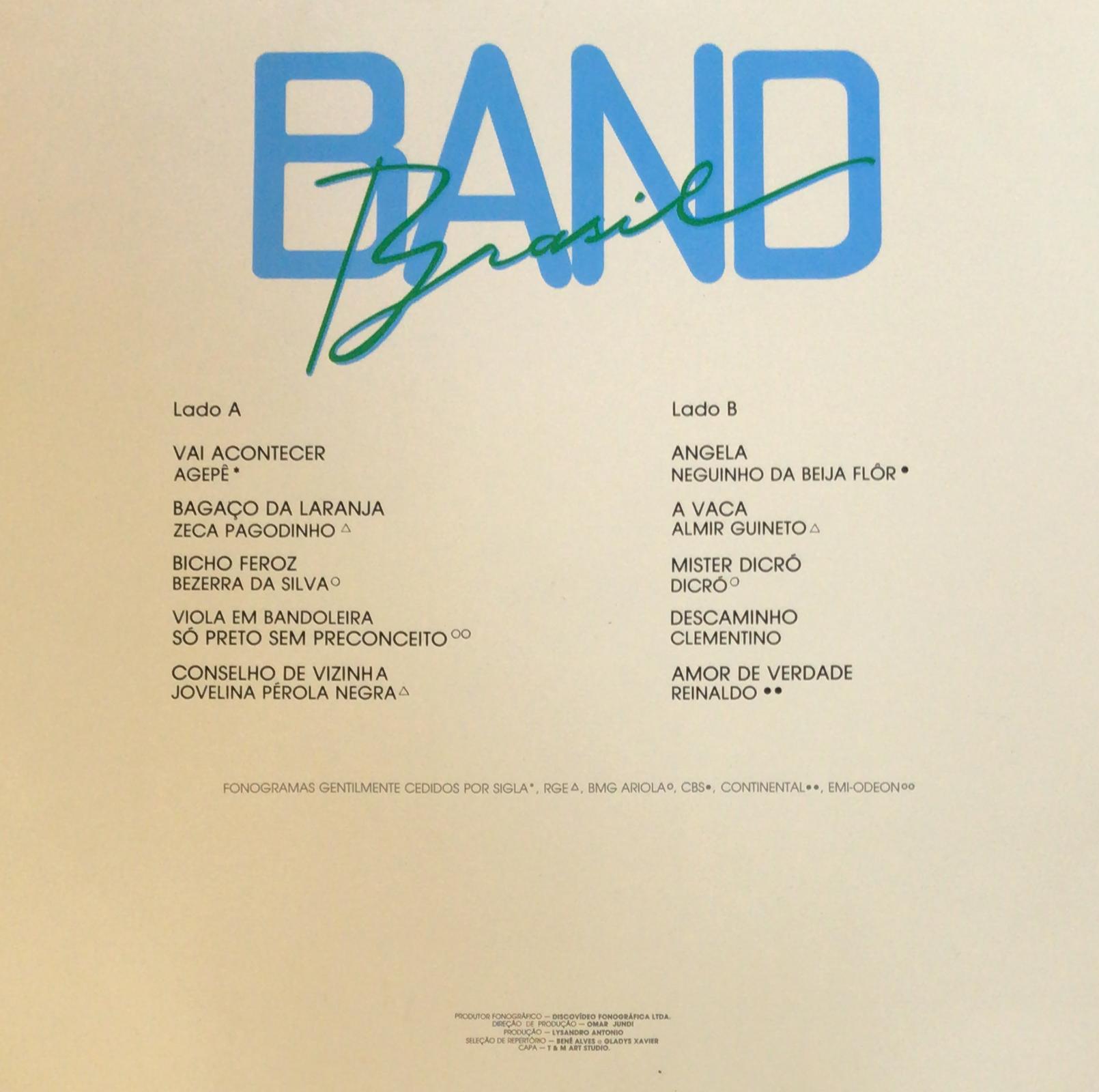 LP Band Brasil (Vários Artistas ) - Colecionadores Discos - vários ...