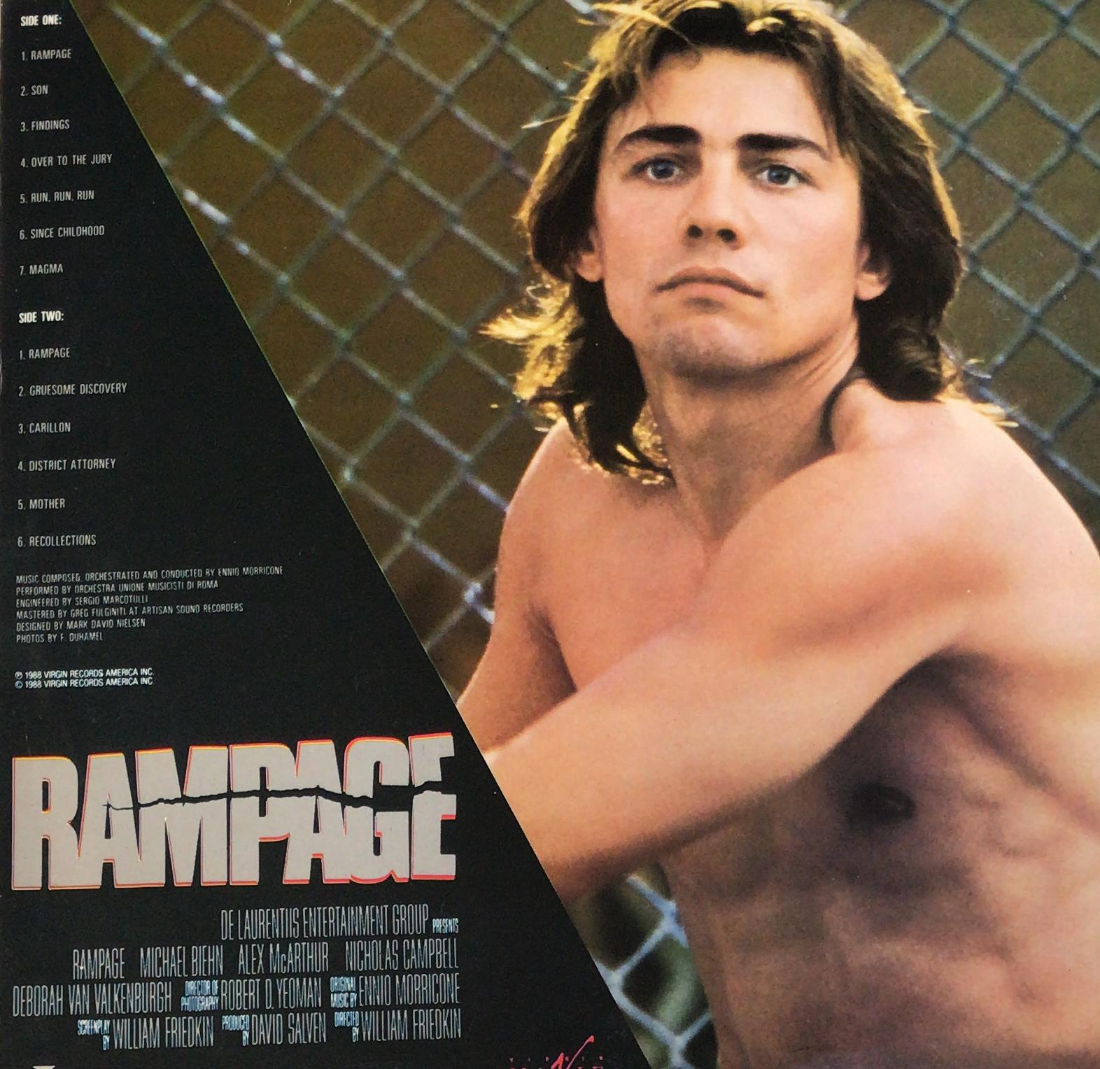 LP Ennio Morricone – Rampage (Original Motion Picture Soundtrack ...
