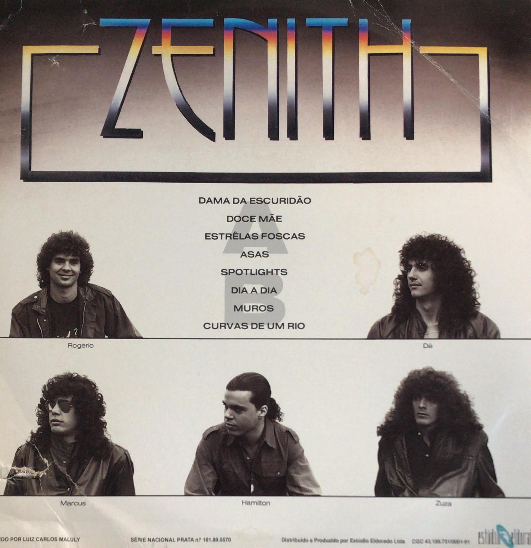 LP Zenith – Zenith ( C/ Encarte ) - Colecionadores Discos - vários títulos em Vinil, CD, Blu-ray ...