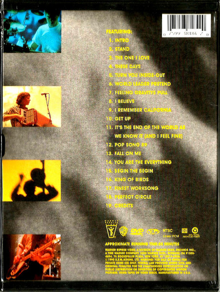 DVD - R.E.M. – Tourfilm - Colecionadores Discos - vários títulos em ...