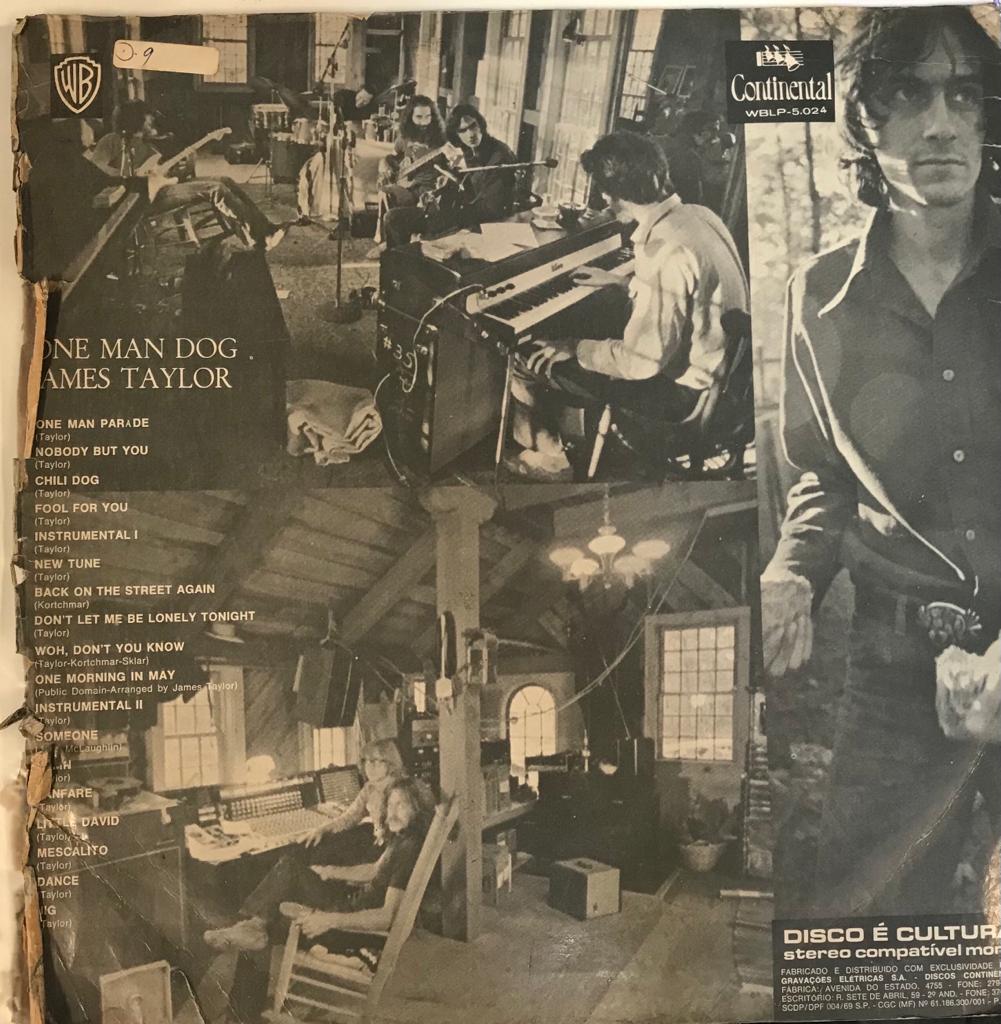 LP - James Taylor – One Man Dog - Colecionadores Discos - vários ...