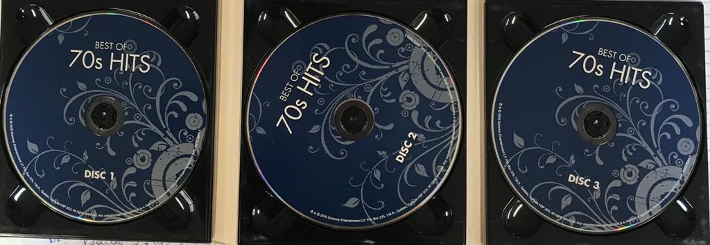 CD -Best of 70s Hits - 3 CDs (Vários artistas / digipack ...