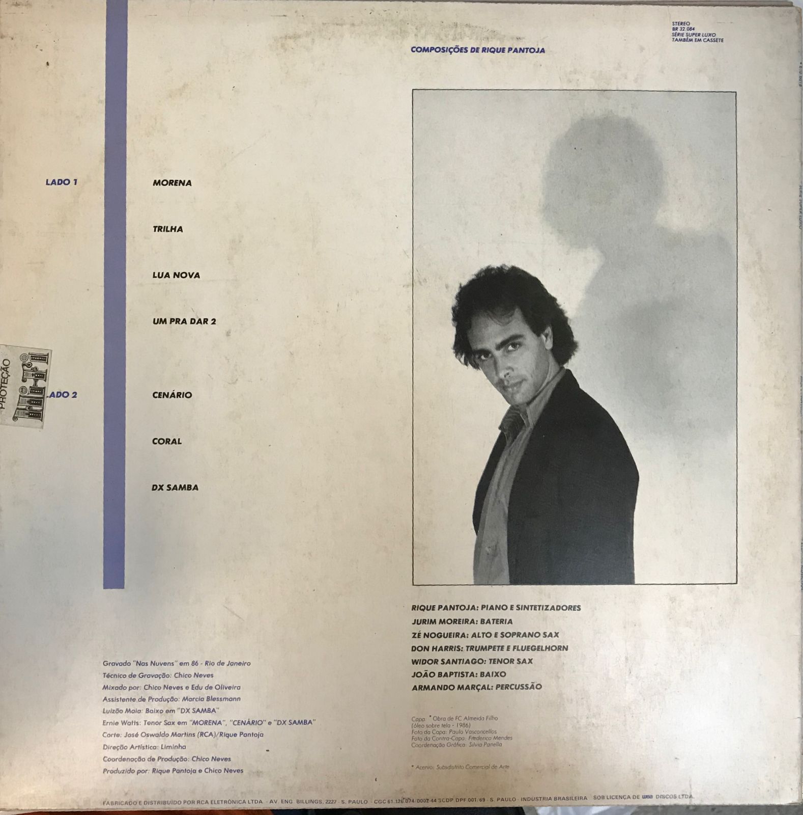 LP - Rique Pantoja –Rique Pantoja - Colecionadores Discos - vários ...