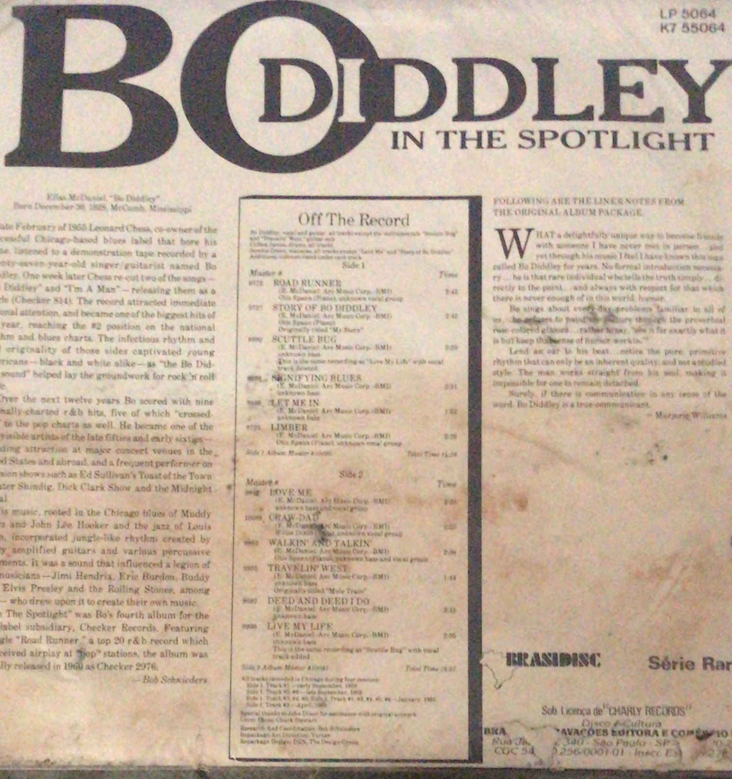 LP - Bo Diddley – In The Spotlight - Colecionadores Discos - vários ...