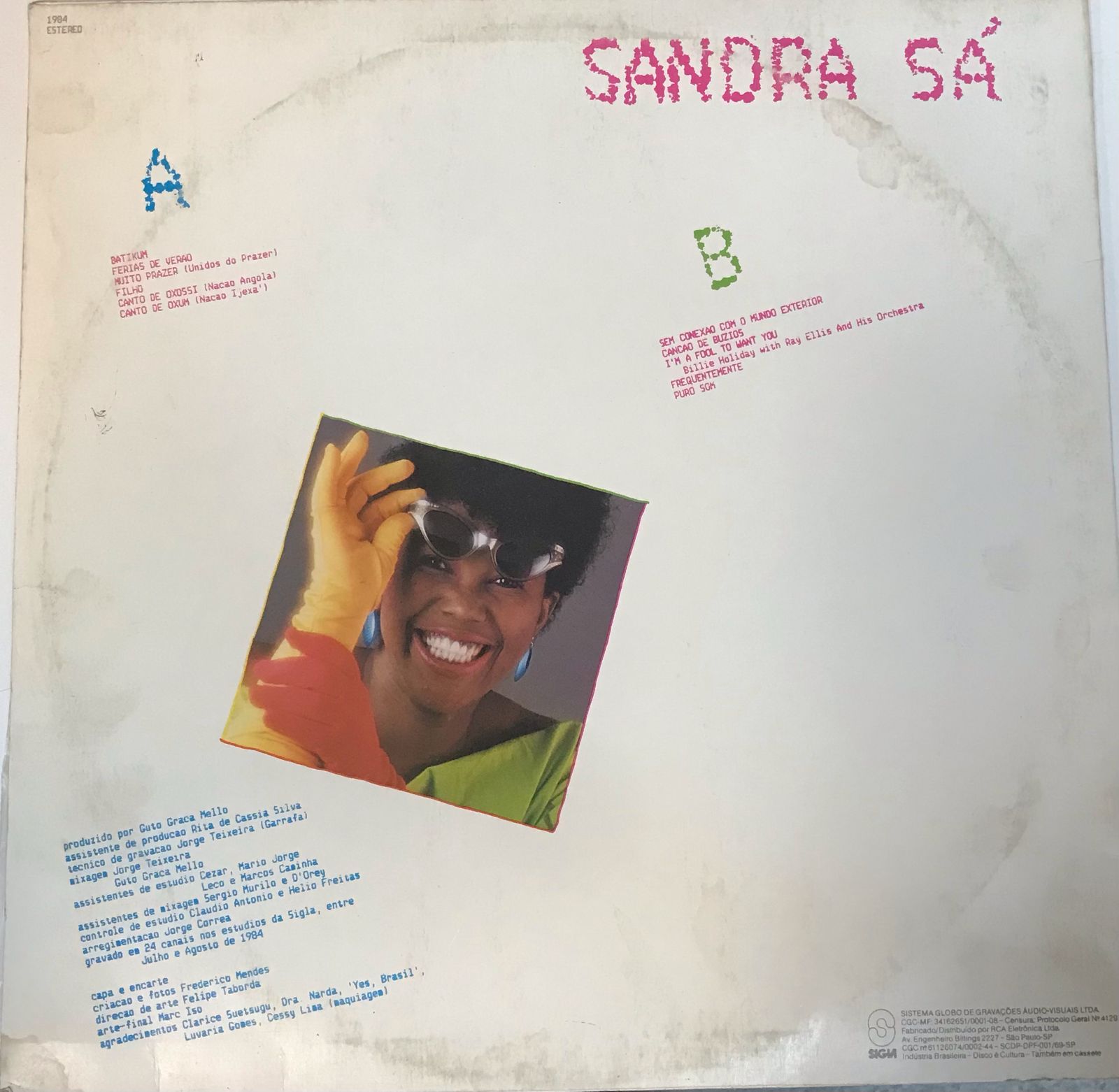 LP - Sandra Sá - Colecionadores Discos - vários títulos em Vinil, CD ...
