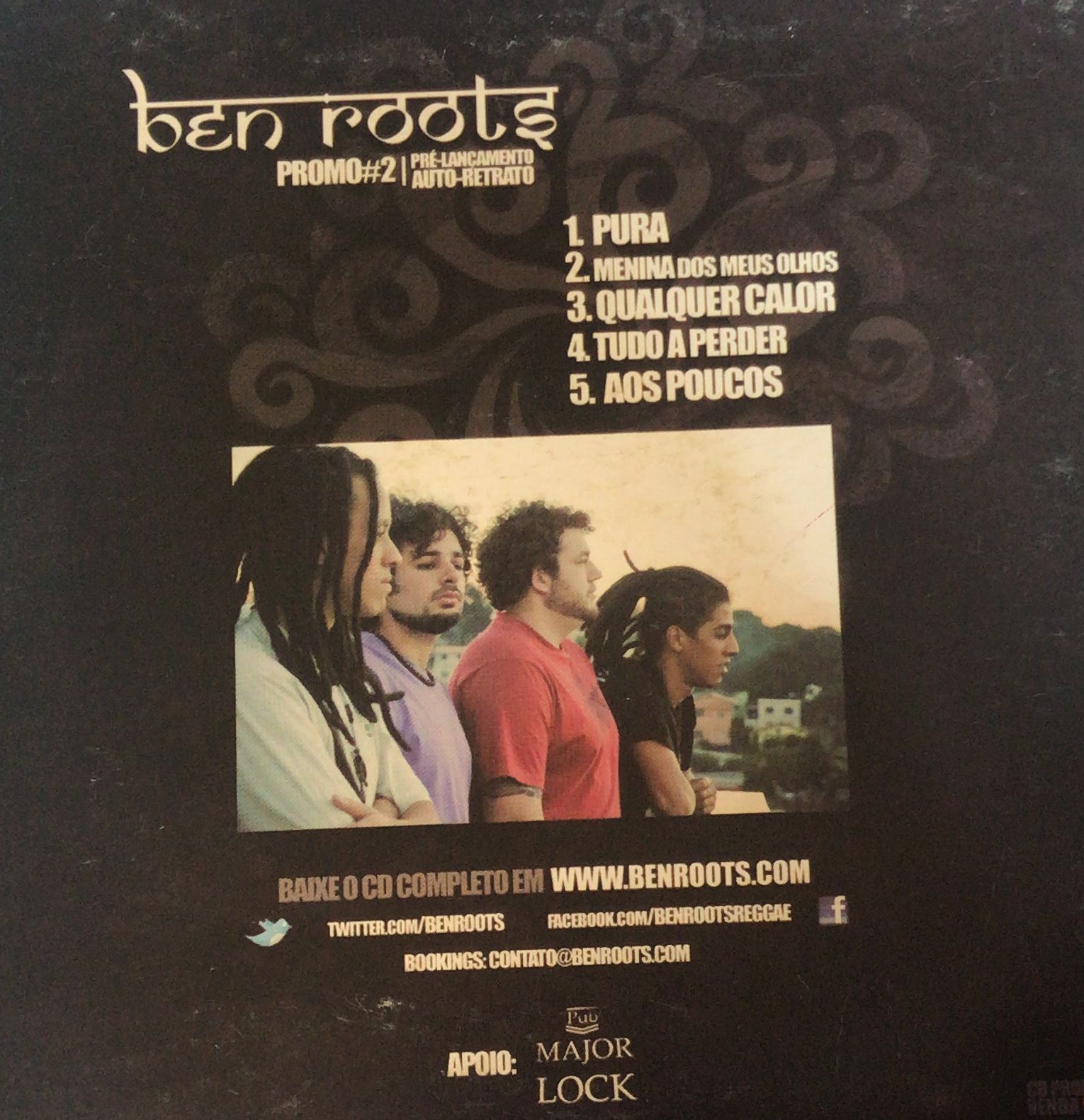 CD - Ben Roots - Promo #2 (Pré lançamento - Auto Retrato ) - (Digifile ...