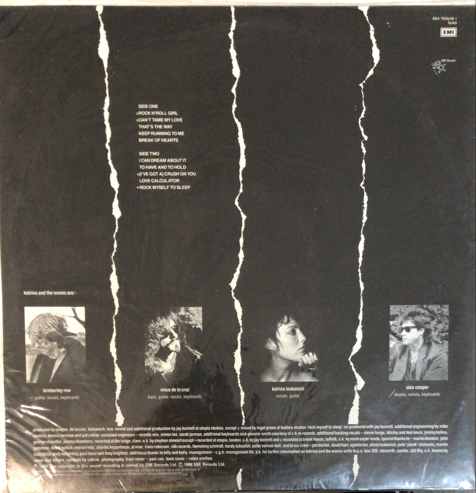 LP - Katrina & The Waves – Break Of Hearts (LACRADO) - Colecionadores ...