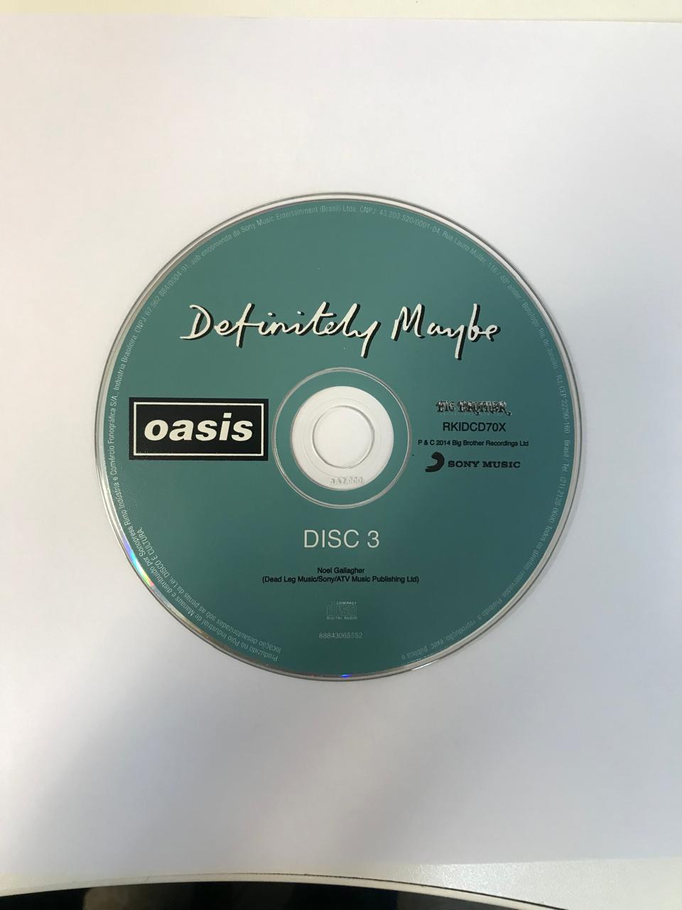 CD- Oasis – Definitely Maybe(triplo digipack) - Colecionadores Discos ...