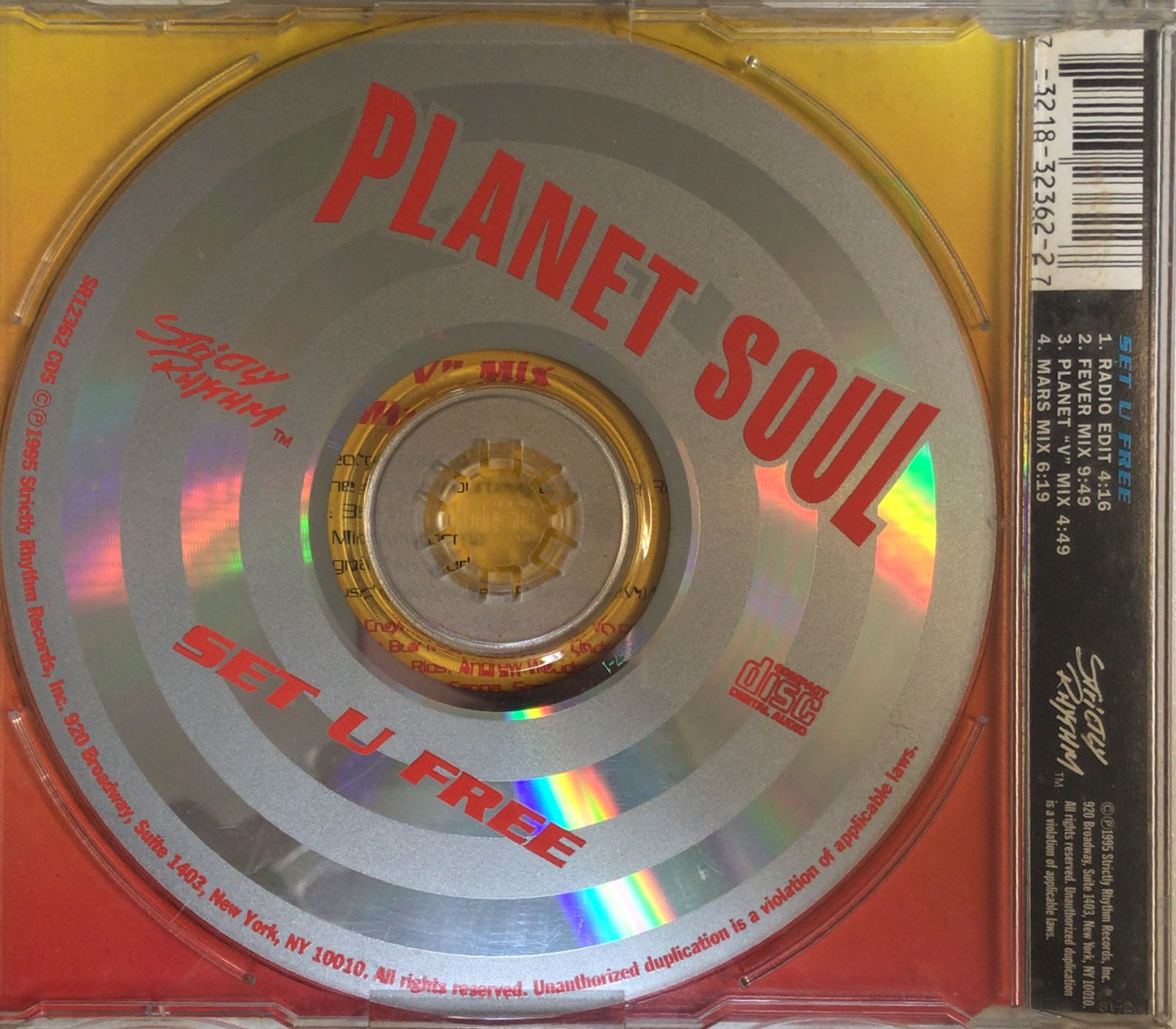 CD - Planet Soul - Set U free (Single) - Colecionadores Discos - vários ...