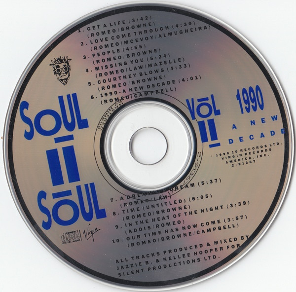 CD - Soul II Soul – Vol II - 1990 - A New Decade ( Importado ...