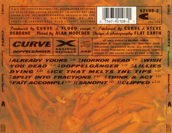 CD - Curve – Doppelgänger ( IMP - USA ) - Colecionadores Discos ...