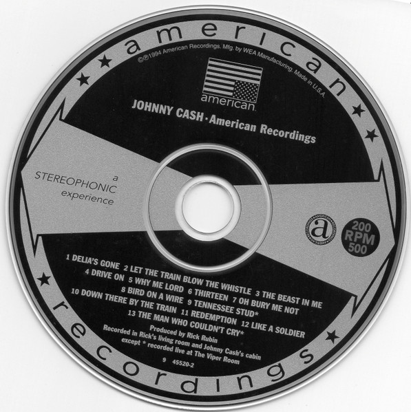 CD - Johnny Cash – American Recordings ( IMP - USA ) - Colecionadores ...