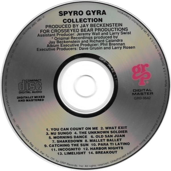 CD - Spyro Gyra – Collection ( IMP - USA ) - Colecionadores Discos ...