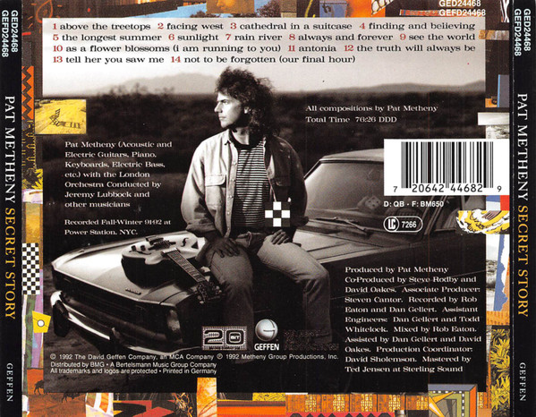 CD - Pat Metheny – Secret Story ( IM - USA ) - Colecionadores Discos ...