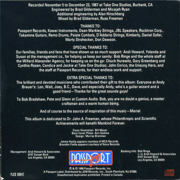 CD - The Rippingtons Featuring Russ Freeman – Kilimanjaro ( IMP - CANA ...